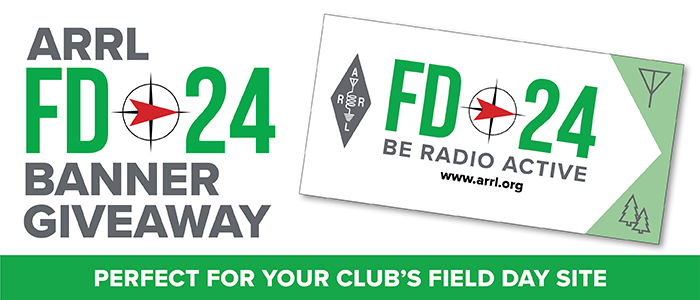 ARRL Field Day Banner Giveaway