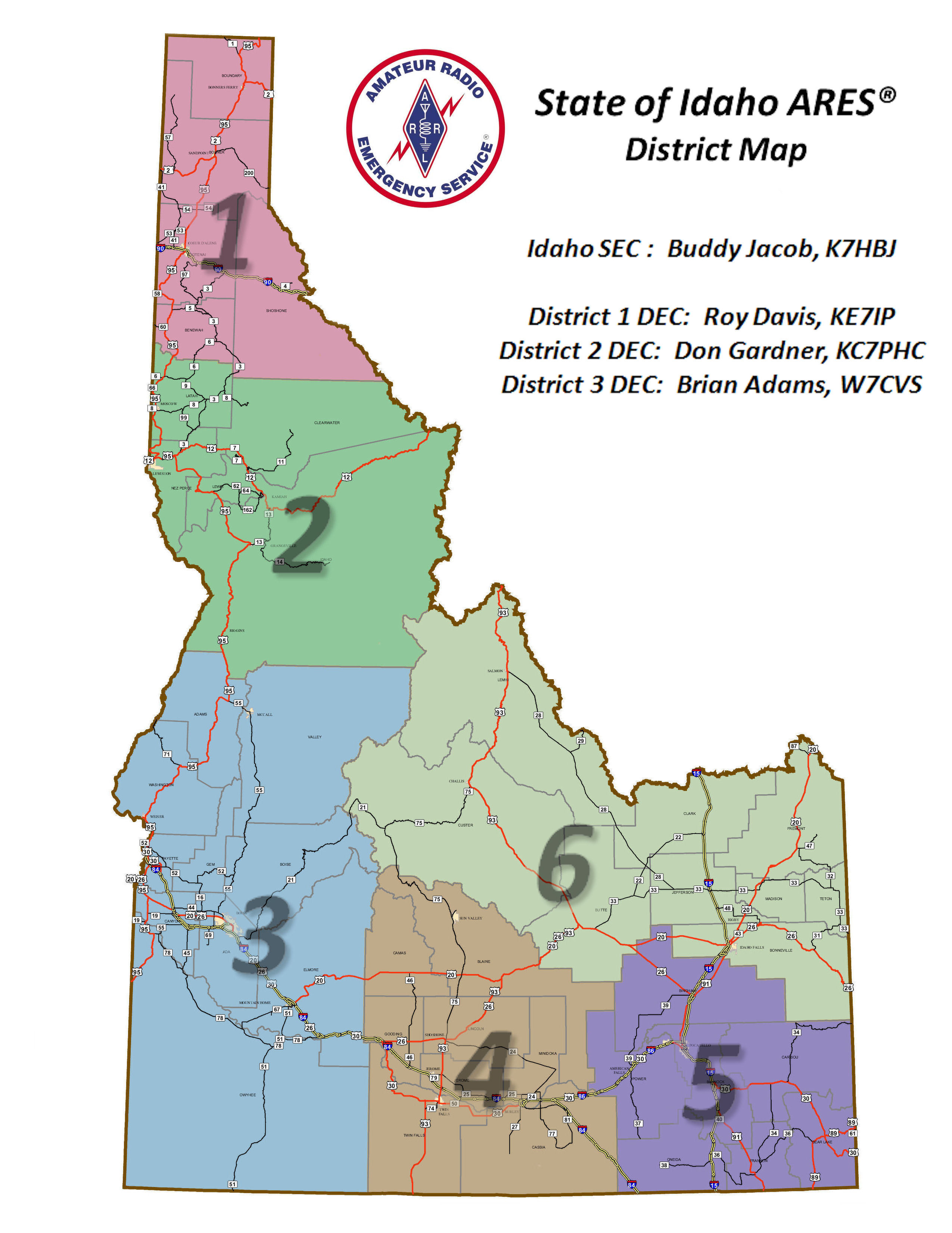 ARRL Sections - Idaho