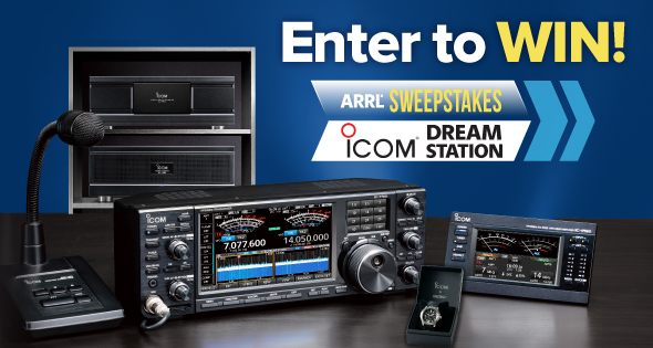 ARRL Members Enter to Win an Icom Dream Station