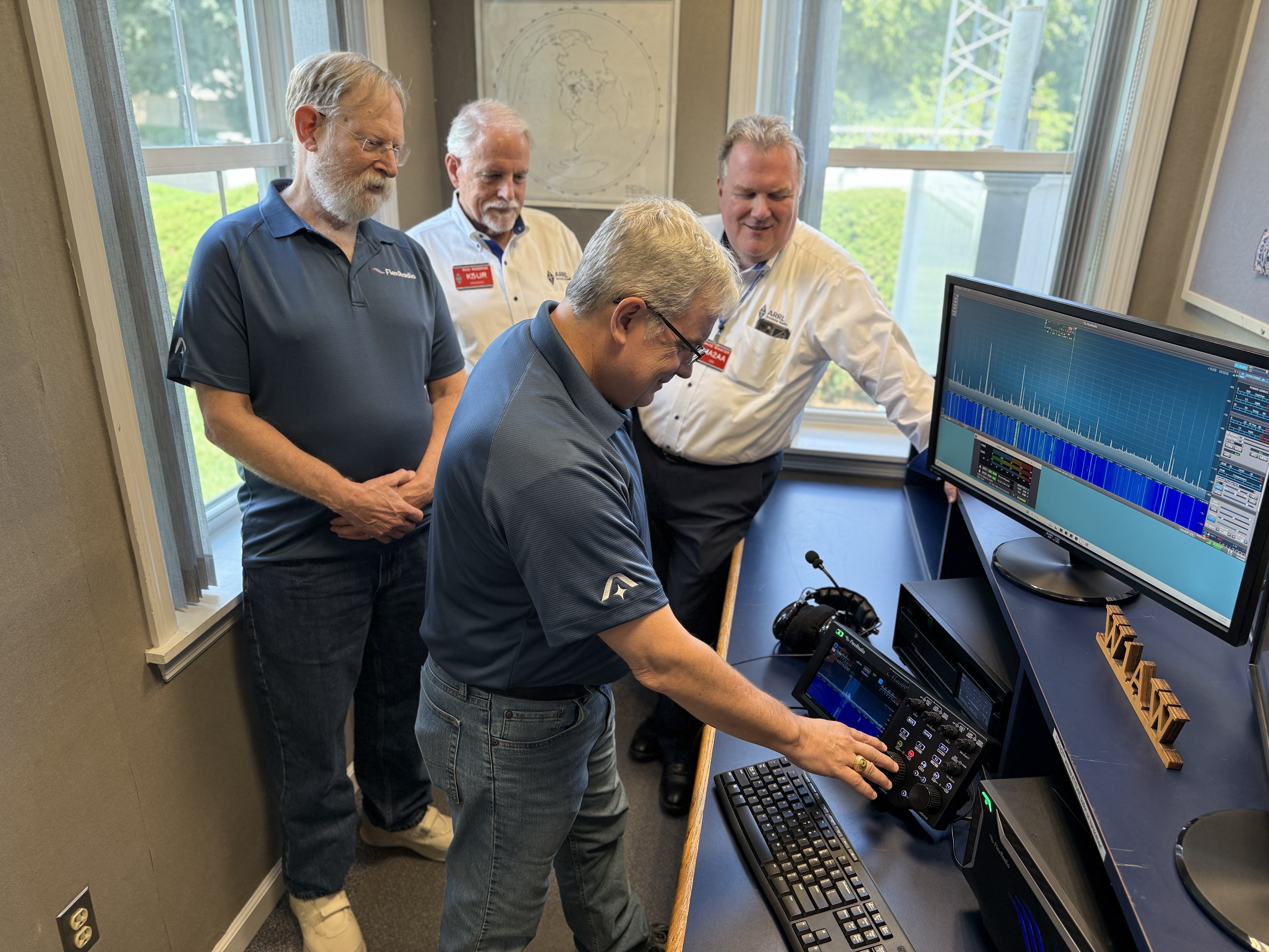 FlexRadio Equips ARRL with FLEX-8000 Series Station for W1AW