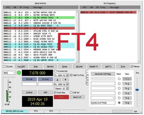 New Beta Version of FT4 Now Available, Mock Contest Session Just Ahead