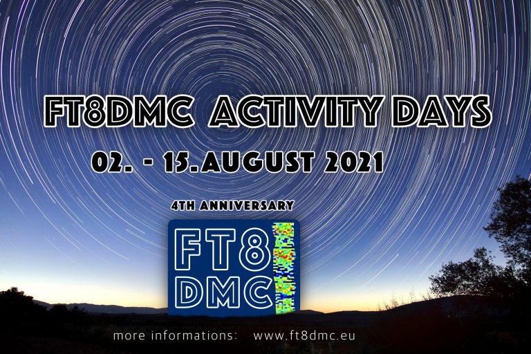 Stations to Celebrate Fourth Anniversary of FT8