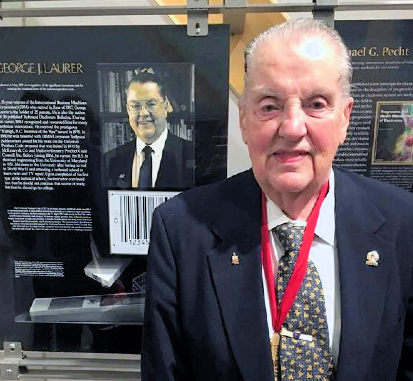 Bar Code Lead Developer George Laurer, K4HZE, SK