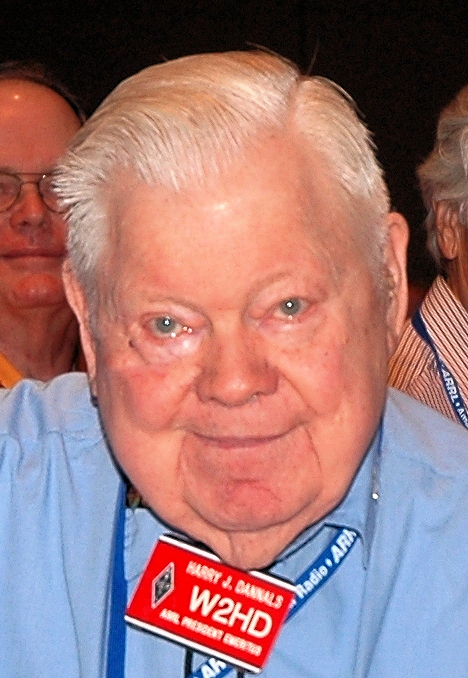 ARRL President Emeritus Harry Dannals, W2HD, SK