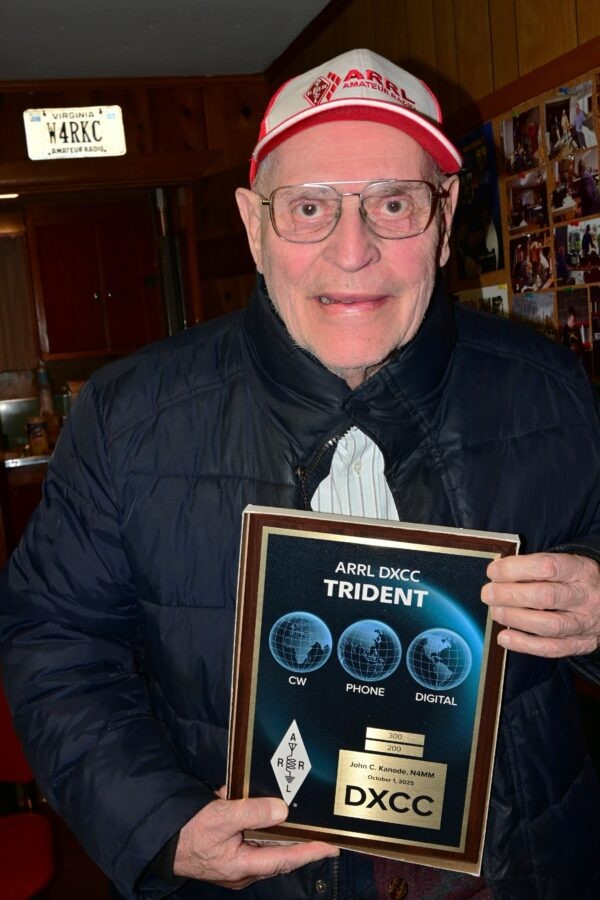 ARRL Honorary Vice President John Cadwallader Kanode, N4MM, Silent Key