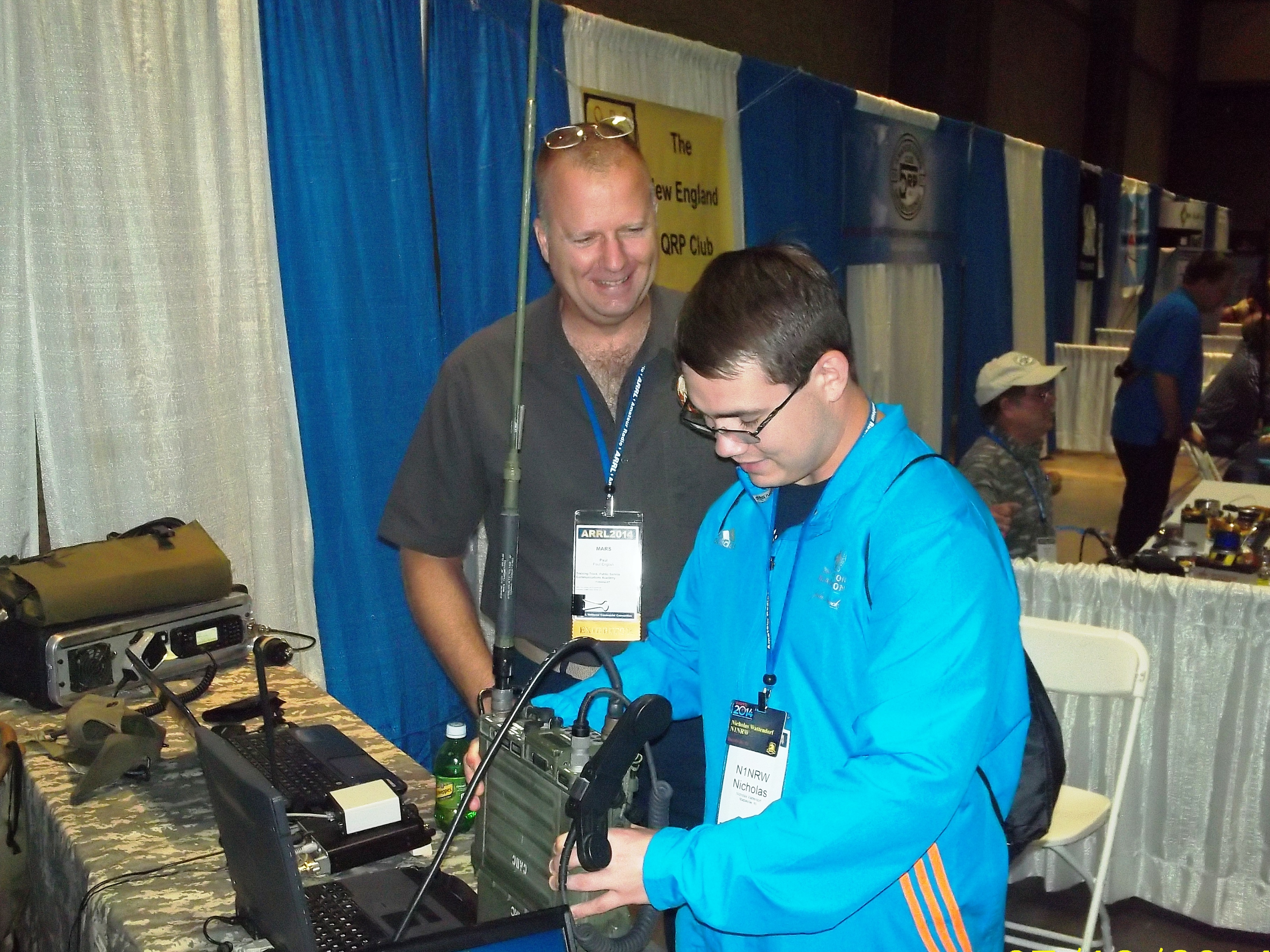 Army MARS Demonstrates ALE, Courts Young Volunteers at ARRL National ...
