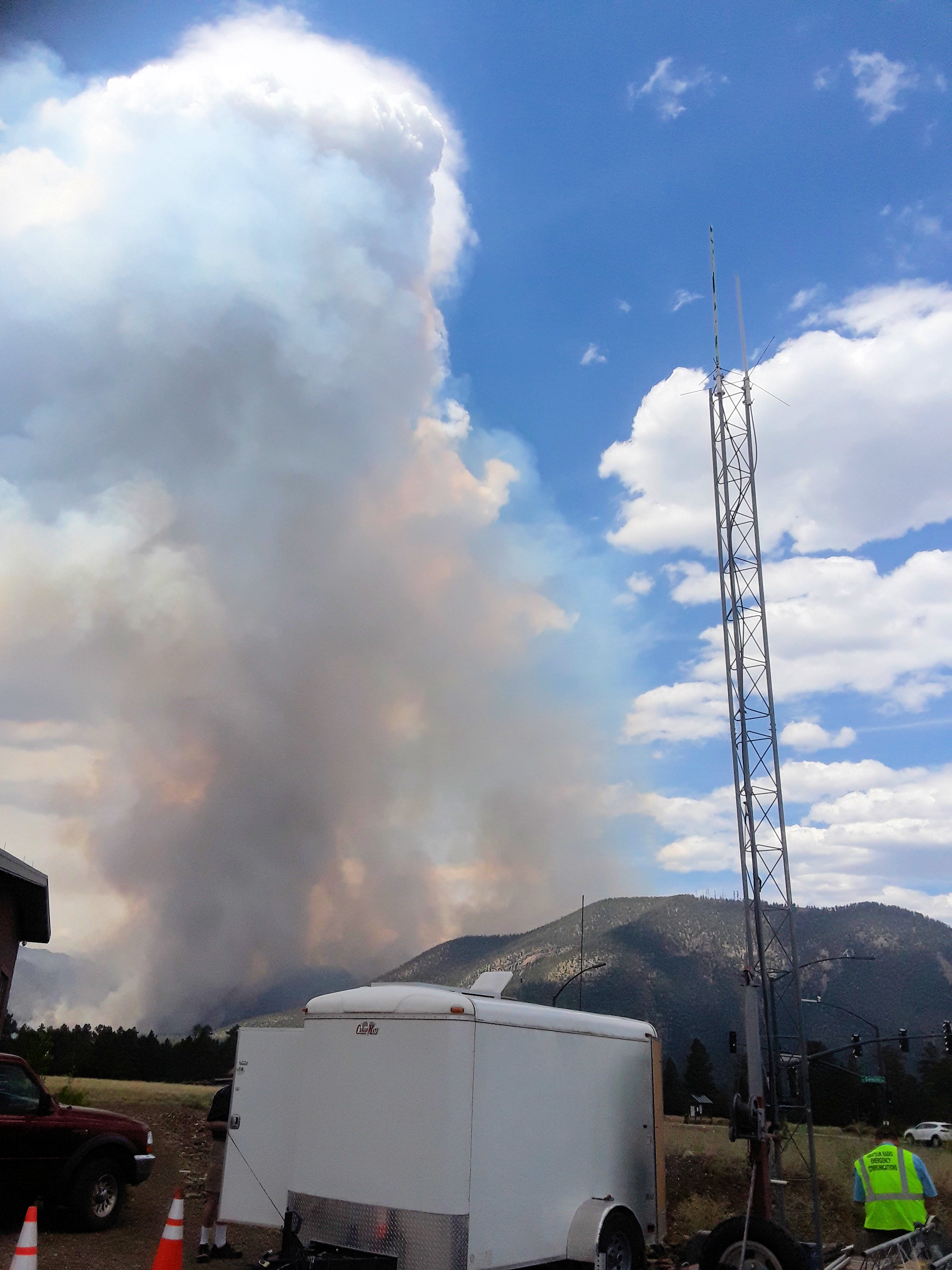Arizona ARES Volunteers Support Communication during Arizona Wildland Fire