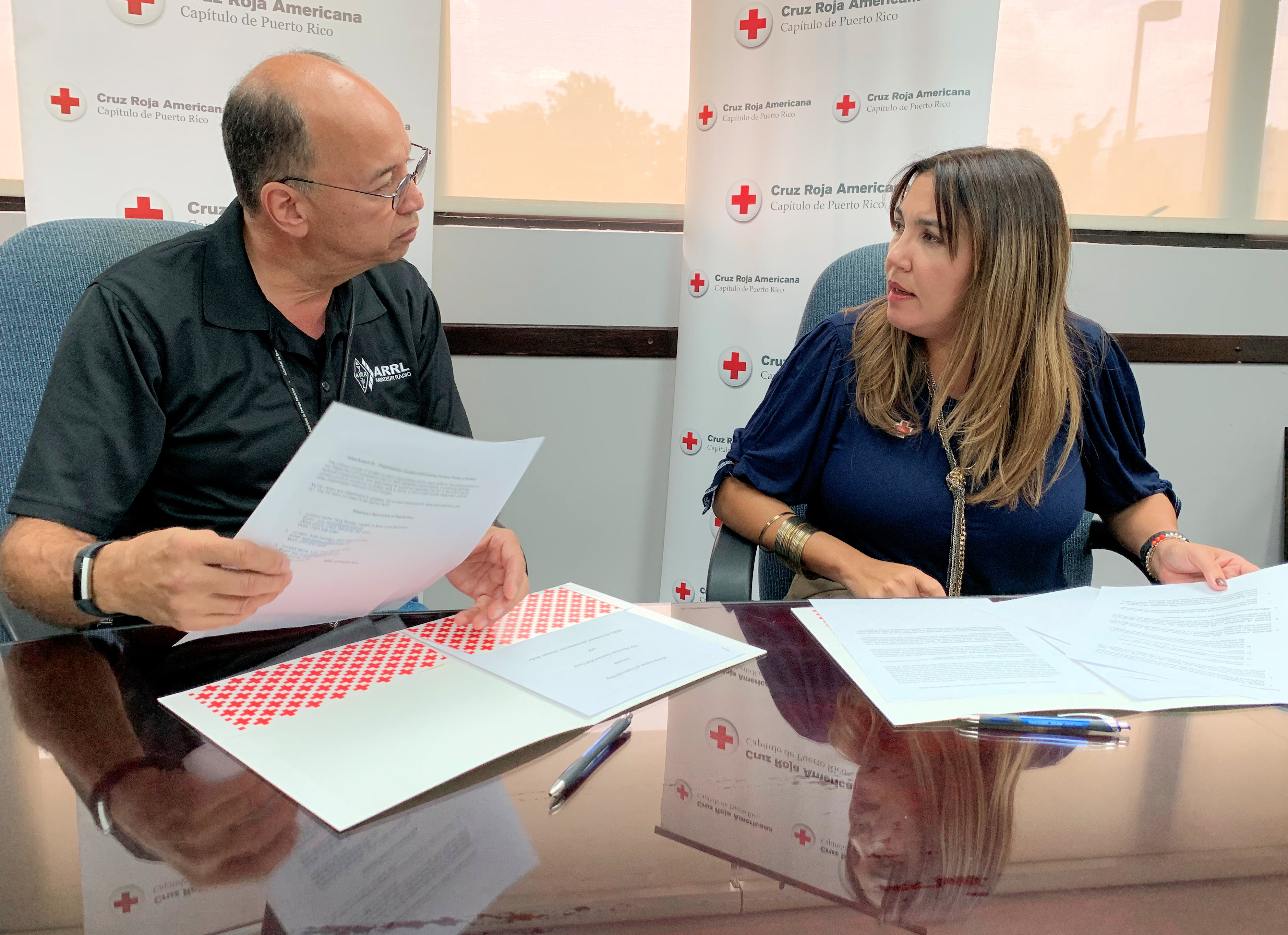 ARRL Puerto Rico Section and Red Cross Renew Memorandum of Understanding