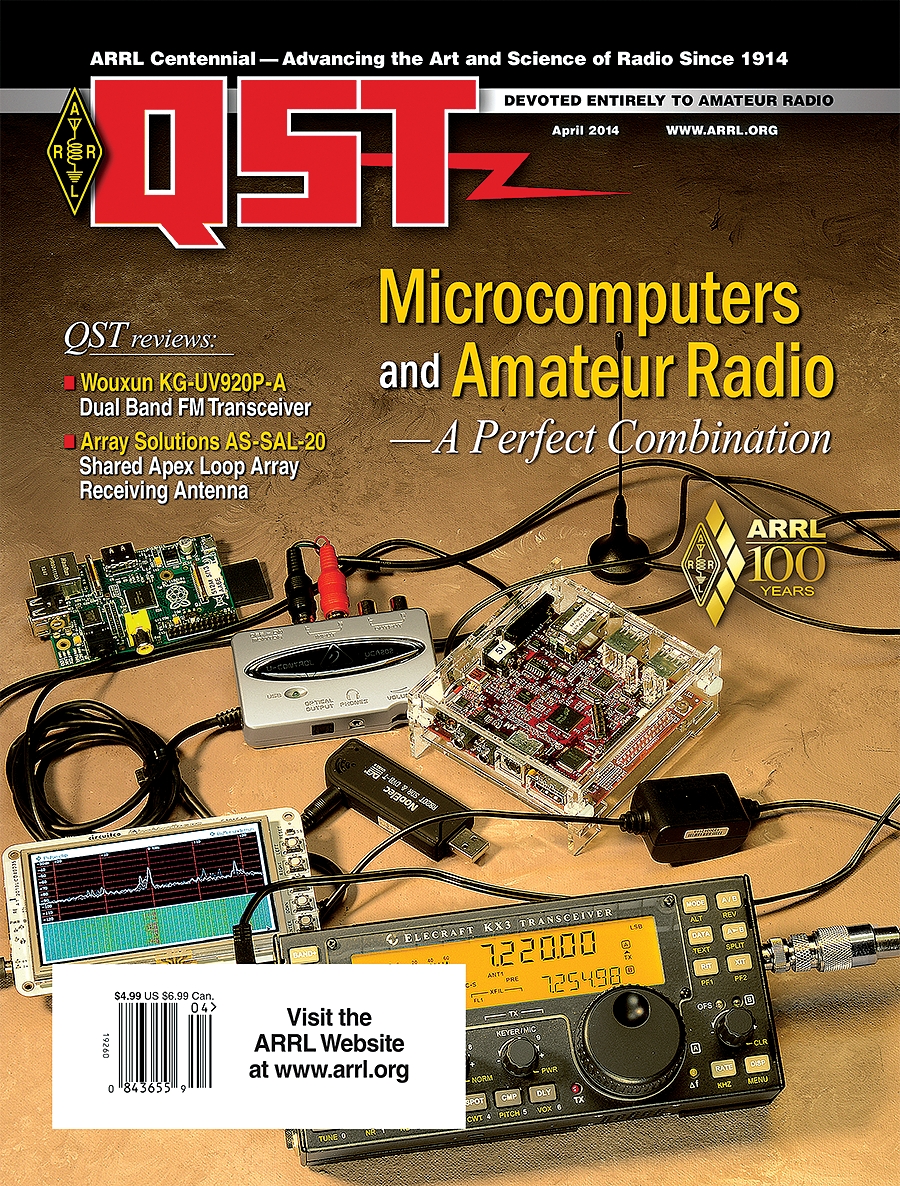 K4ZLE Wins April QST Cover Plaque Award