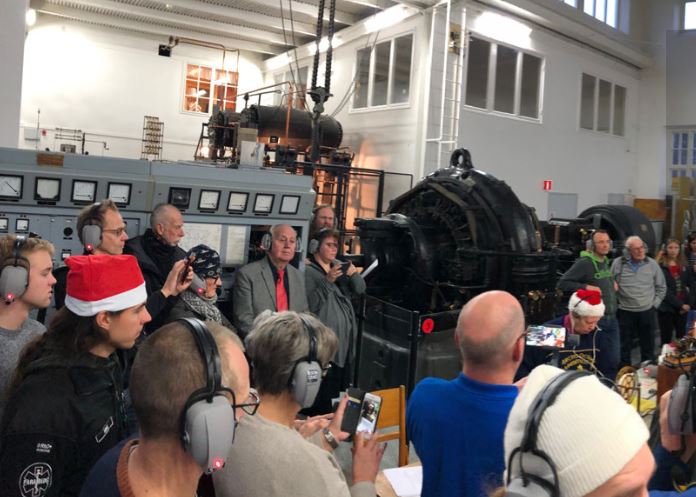 Hundreds Report Hearing SAQ Alexanderson Alternator on Christmas Eve