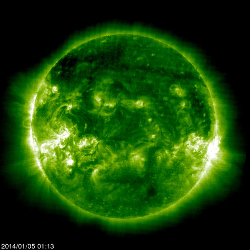 Solar Flux Hits Record High for Cycle 24