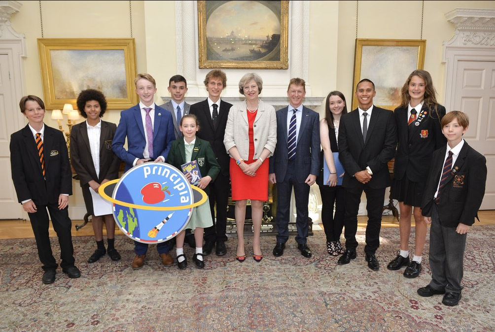 UK Astronaut Tim Peake, KG5BVI/GB1SS, Head Ham Contingent to 10 Downing ...
