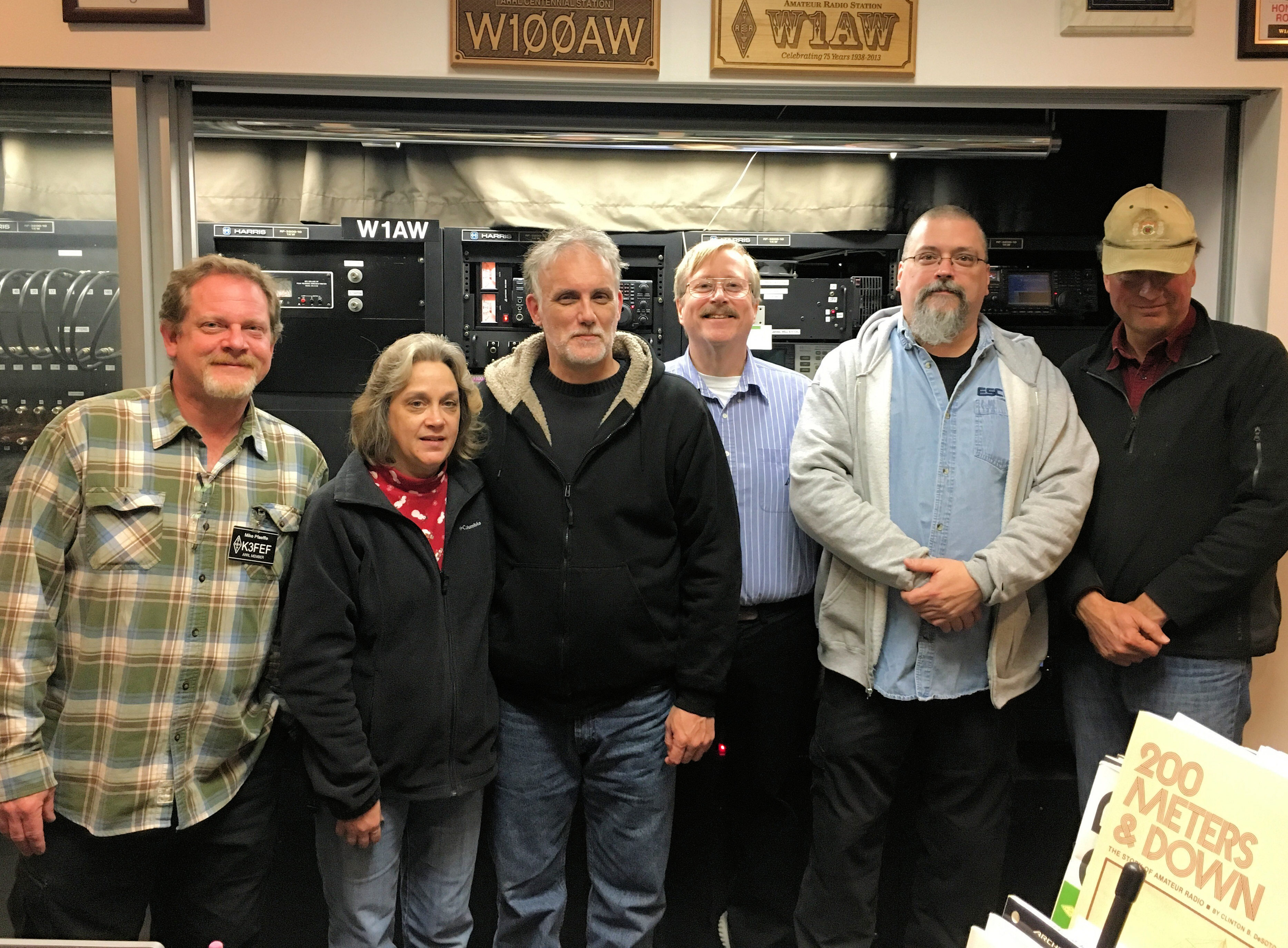 Volunteers Celebrate 98th Anniversary of ARRL Transatlantic Tests at W1AW