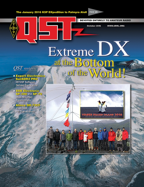 The October Issue of Digital QST is Now Available!