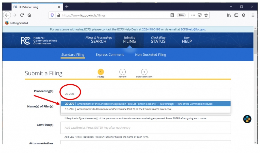 ARRL Guide to Filing Comments with FCC