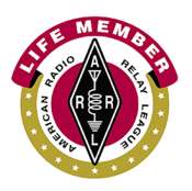 ARRL :: Pins, Patches & Stickers :: ARRL Life Member Decal