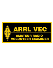 ARRL :: Pins, Patches & Stickers :: Volunteer Examiner Patch Rectangular